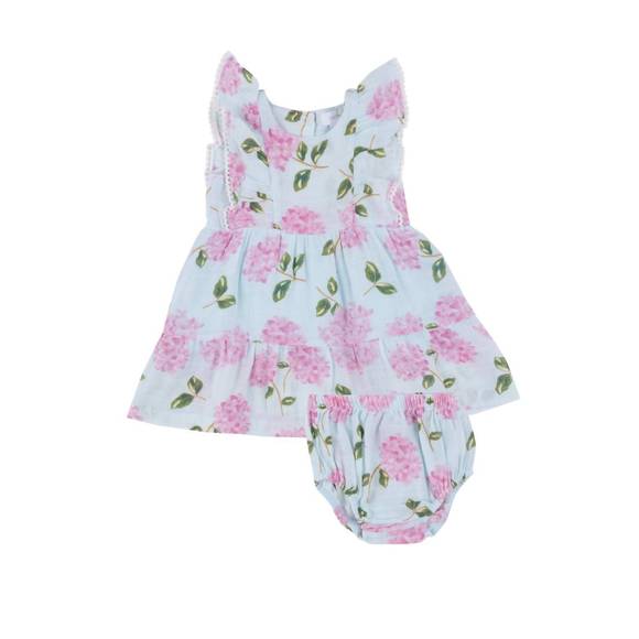 Angel Dear | Dresses | New Angel Dear Girls Picot Trim Edged Dress And ...